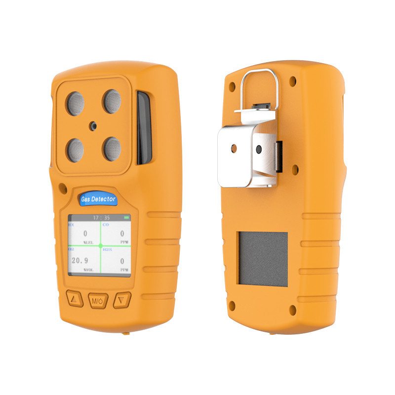 4 In 1 Gas Detector , Portable Multi Gas Analyser With USB Charger Port