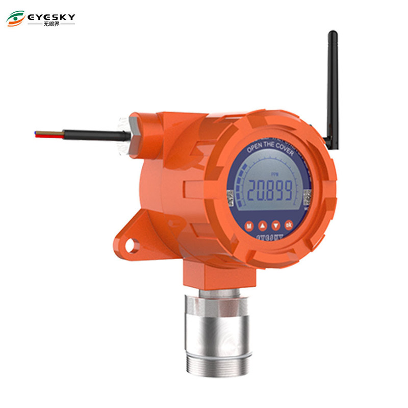 Wall Mounted IP66 Aluminum Alloy Wireless Gas Detector For Safety Monitor